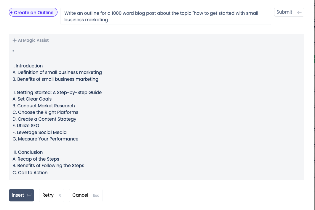 Sage Writer - Guide - Sage SEO Help